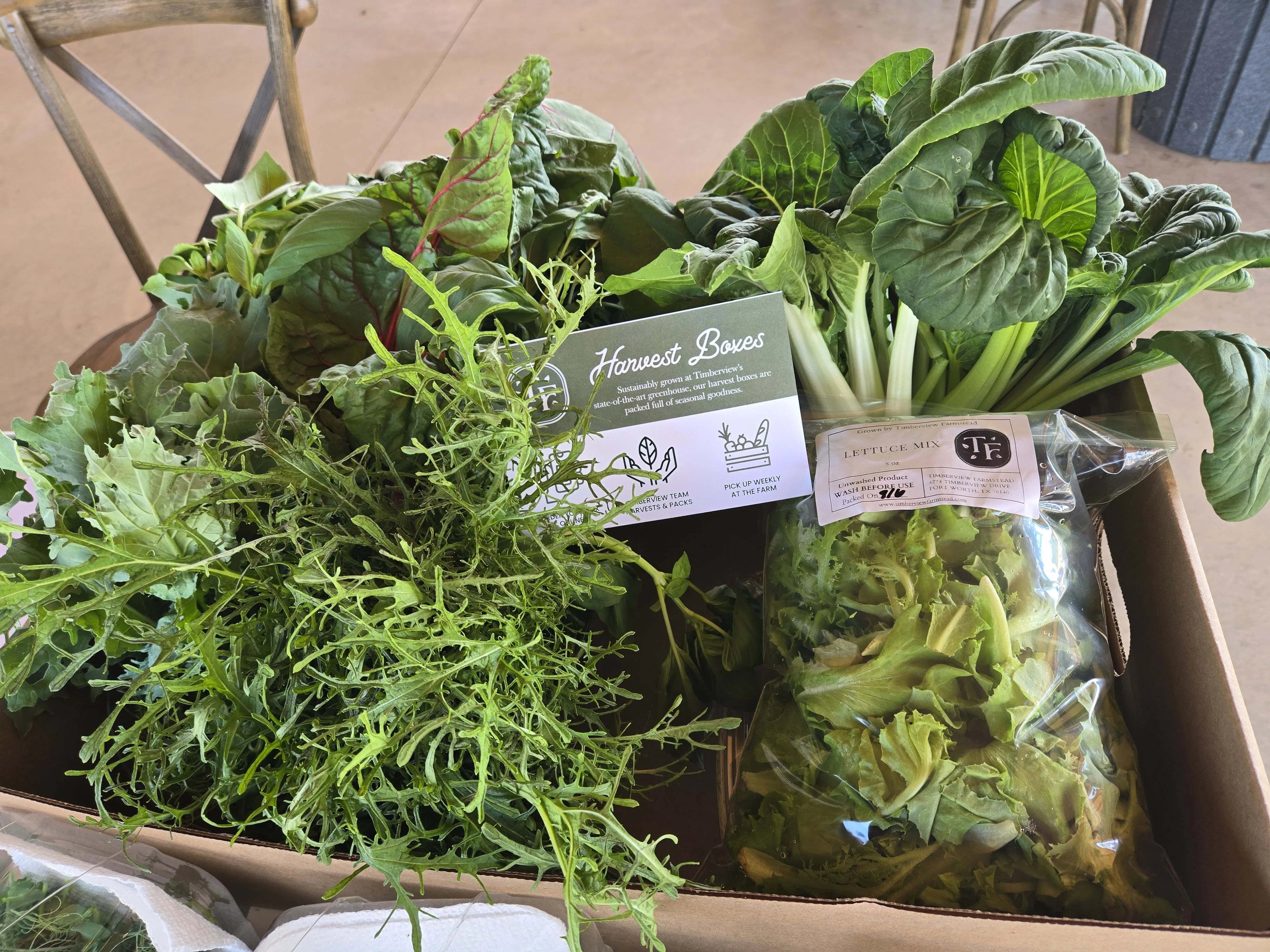 Harvest Boxes – Timberview Farmstead